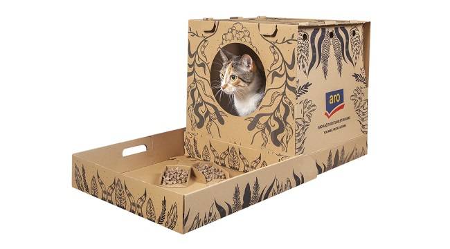 Pratik ve hijyenik kağıt kedi tuvaleti Türkiye’de bir ilk olarak Metro ...